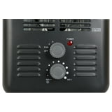 Hyper Tough 1500W Utility Space Heater, Fan-Forced Type, Indoor, Black ...