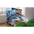 4pc Sonic the Hedgehog Full Sheet Set Sonic Speed Bedding Accessories ...