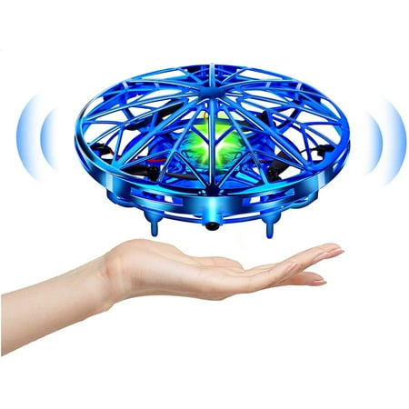 Kizmyee Mini Flying Toy Hand Operated s for Kids or s -UFO Helicopter ...