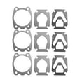 3 Set 3 in 1 Air Compressor Cylinder Head Base Valve Plate Gaskets ...