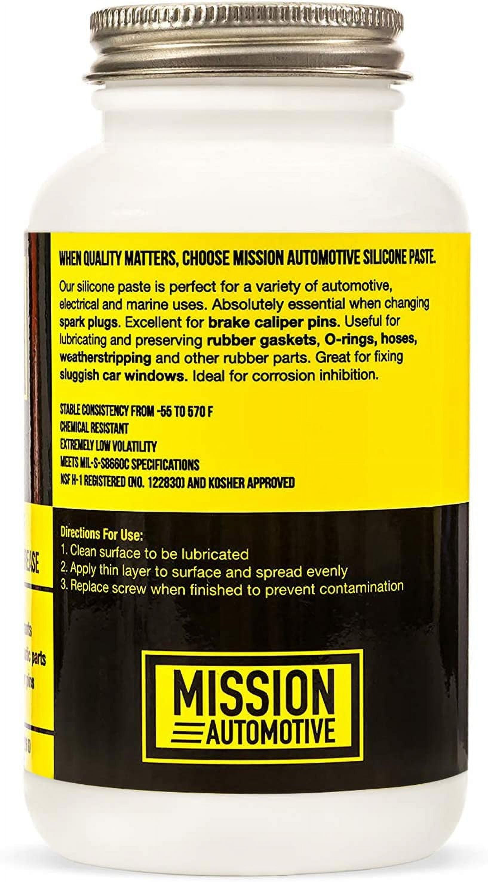8 Oz Mission Automotive Silicone Paste for Dielectric Applications in ...