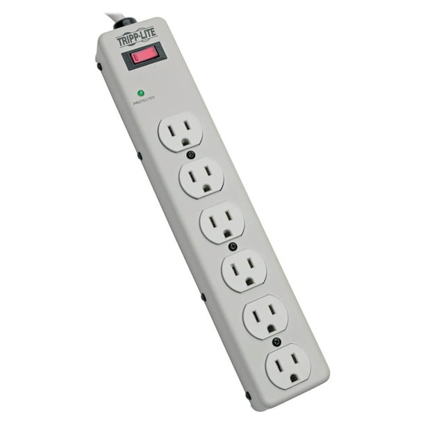 Tripp Lite Protect It! 6-Outlet Surge Protector w/ 6ft Cord, 900 Joules ...