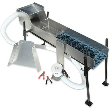 gold cube 3 stack deluxe gold sluice and accessories - gold mining ...
