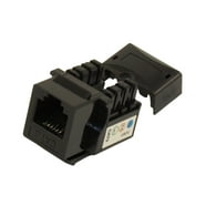 Keystone Jack Insert/Punch-down: Phone (RJ-11/RJ-12) for 2/3 Lines ...