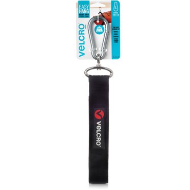 VELCRO® Brand All-Purpose Strap with Handle 6ft x 2in Strap, Black - 1 ...