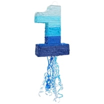 Rainbow Number 1 Pinata for 1st Birthday Party Decorations, Fiesta ...