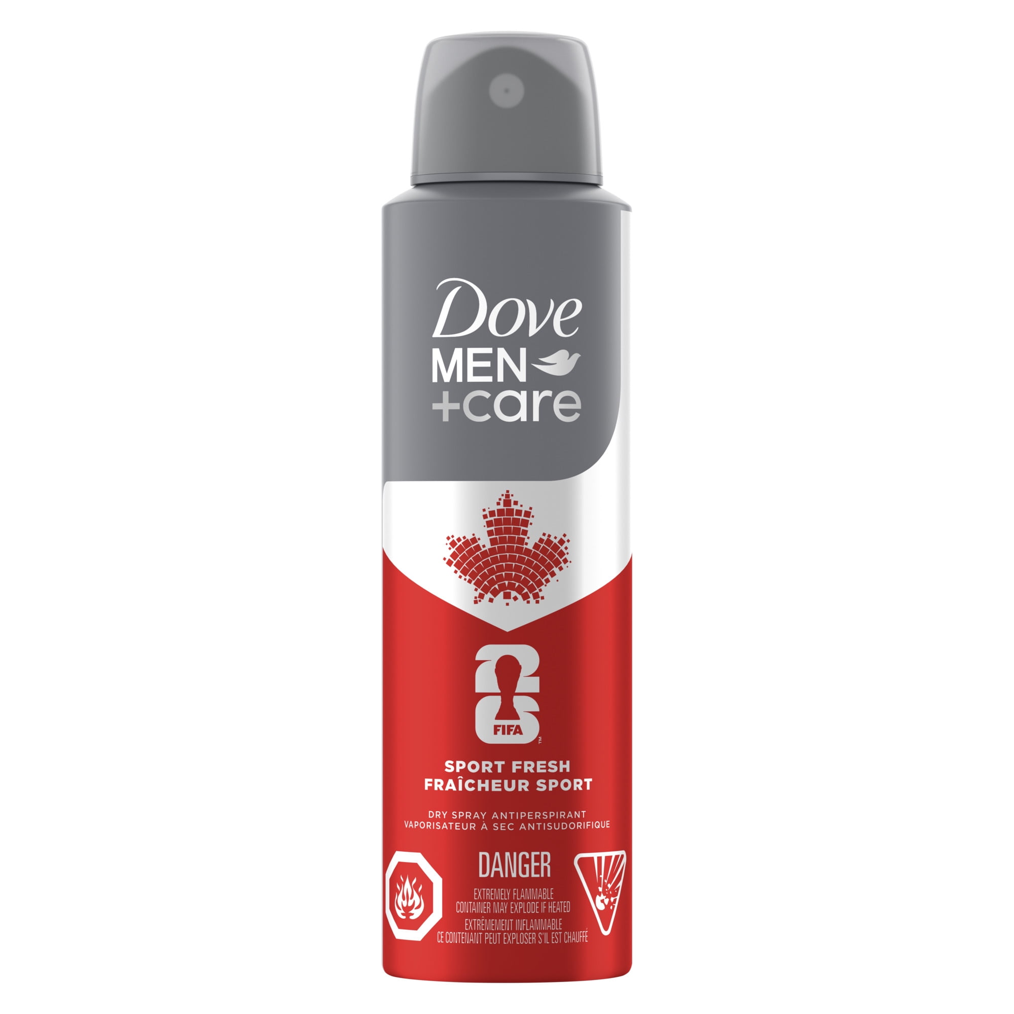 Dove Men+Care Antiperspirant Deodorant Dry Spray Sport Fresh, 107 g ...