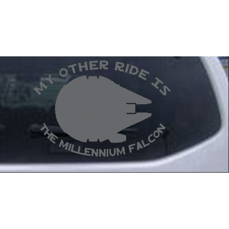 Millennium Falcon Window Decal