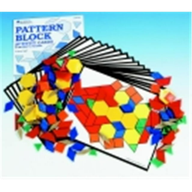 Learning Resources Pattern Block Activity Set - Walmart.com