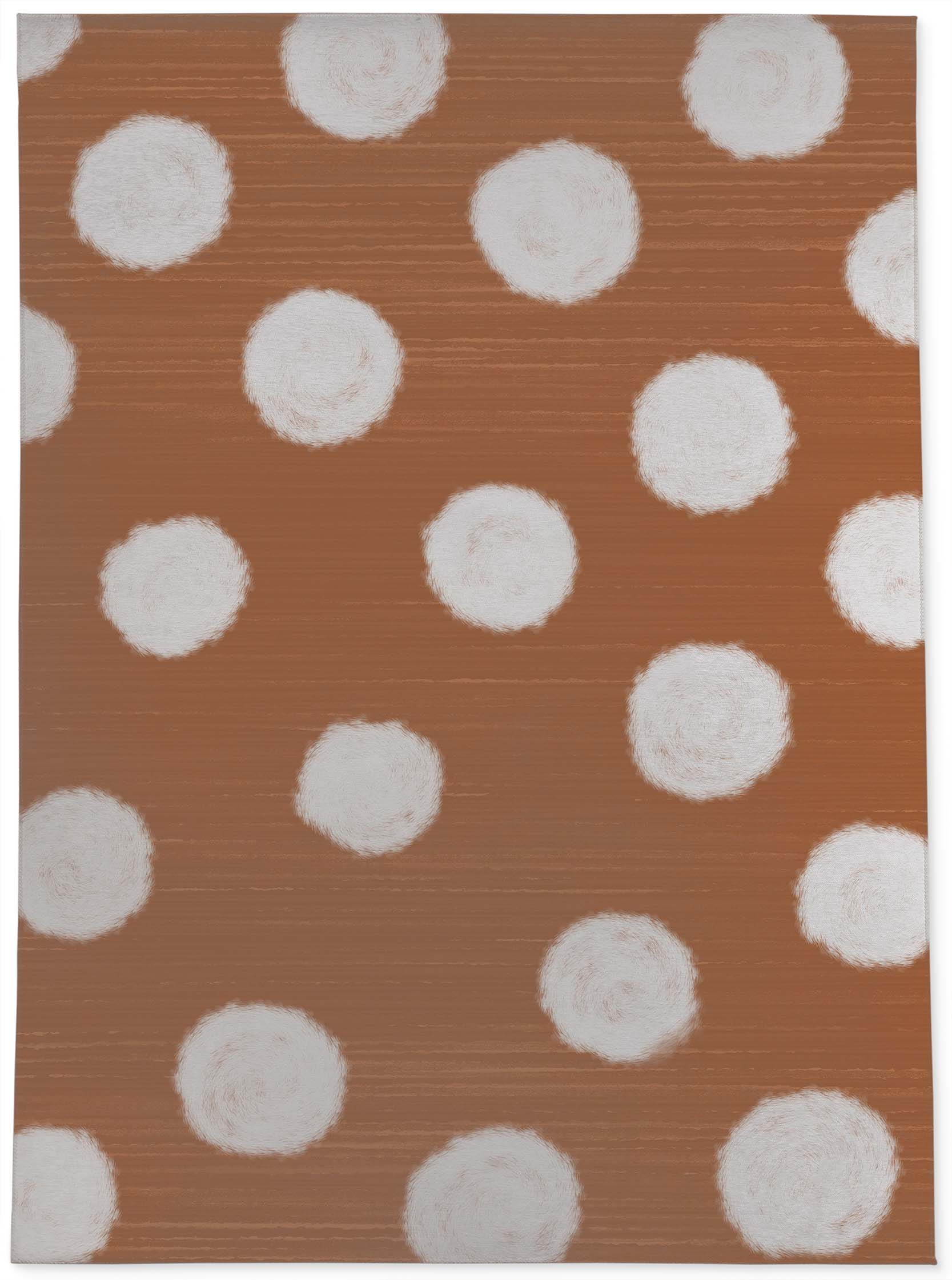 FUZZ BALL TERRACOTTA Area Rug By Kavka Designs - Walmart.com