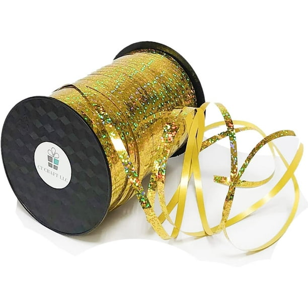 Poly Holographic Curling Ribbon Shiny Balloon Roll - 5mm x 500m x 1R ...