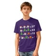 Glisme Boys T Shirt Funny Math Print Graphic Tee For Kids Casual Short ...
