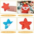 500Pcs Paper Stickers Self-adhesive Decals Star Colorful 26x25x0.1mm ...