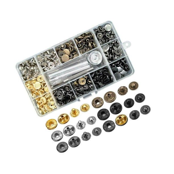 Snap Fastener Kit Press Stud Making Studs Snaps Button Tool Iron ...