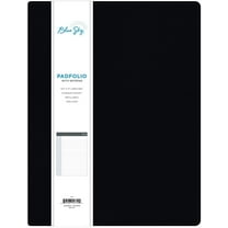 Samsill Professional Padfolio, 8.5"x11" Writing Pad Included, Black ...
