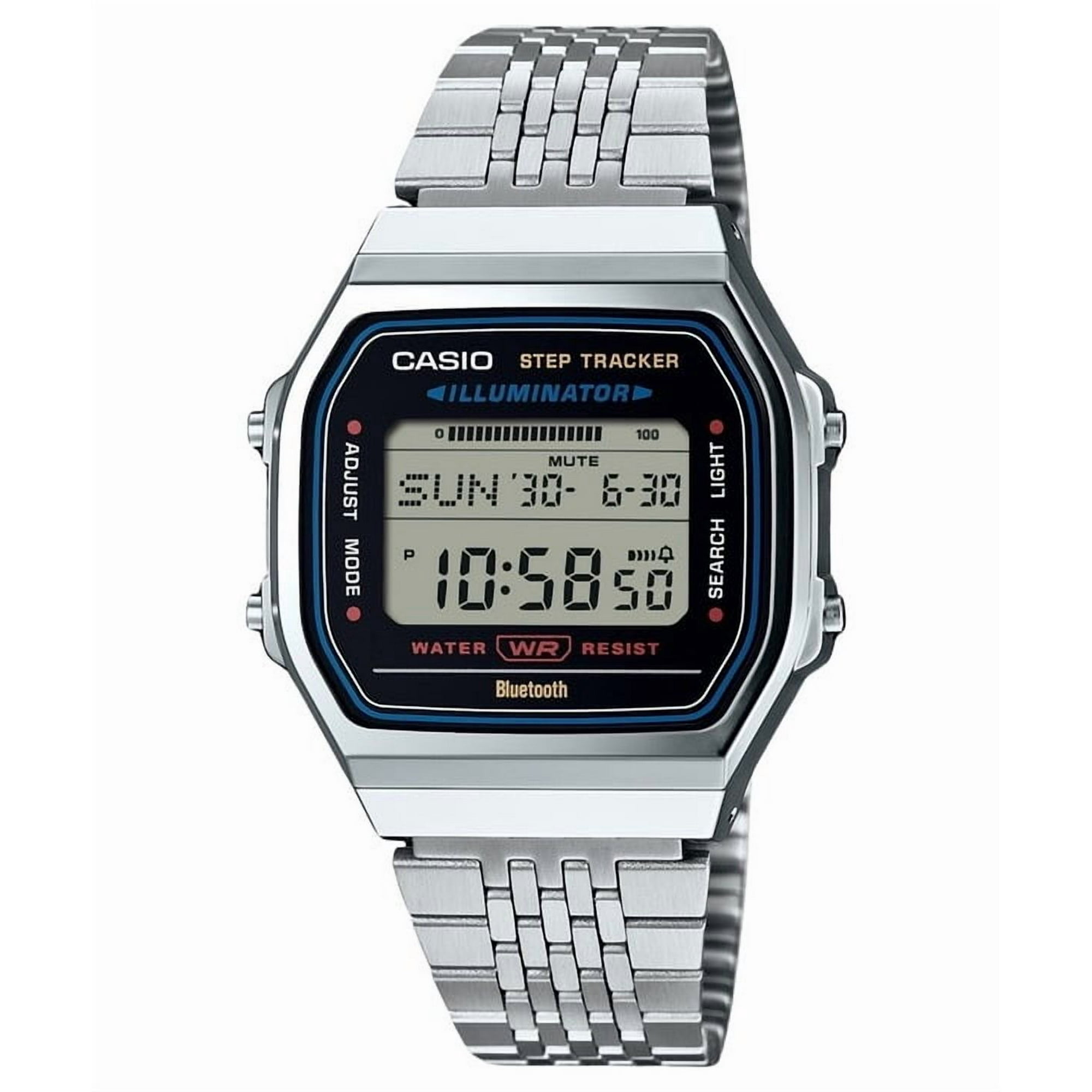 Click here for Casio Vintage Digital Smartphone Link Stainless St... prices