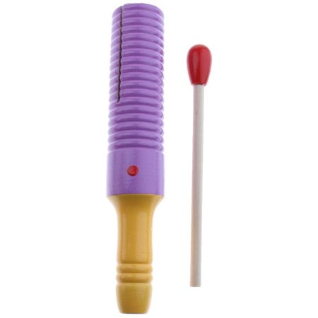 Kids Wooden Crow Sounder with Mallet Percussion Instrument Musical Toy ...