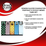 Demon Slayer Character Portrait 5 Sticky Memo Tabs Set - Walmart.com
