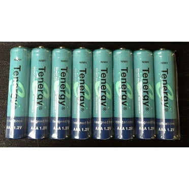 Tenergy 24 Pack AAA Rechargeable Batteries 1000mAh NiMH for everyday electronics - Walmart.com