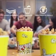 32 Oz Popcorn Buckets 50 Pack Retro Style Disposable Popcorn Box Grease ...