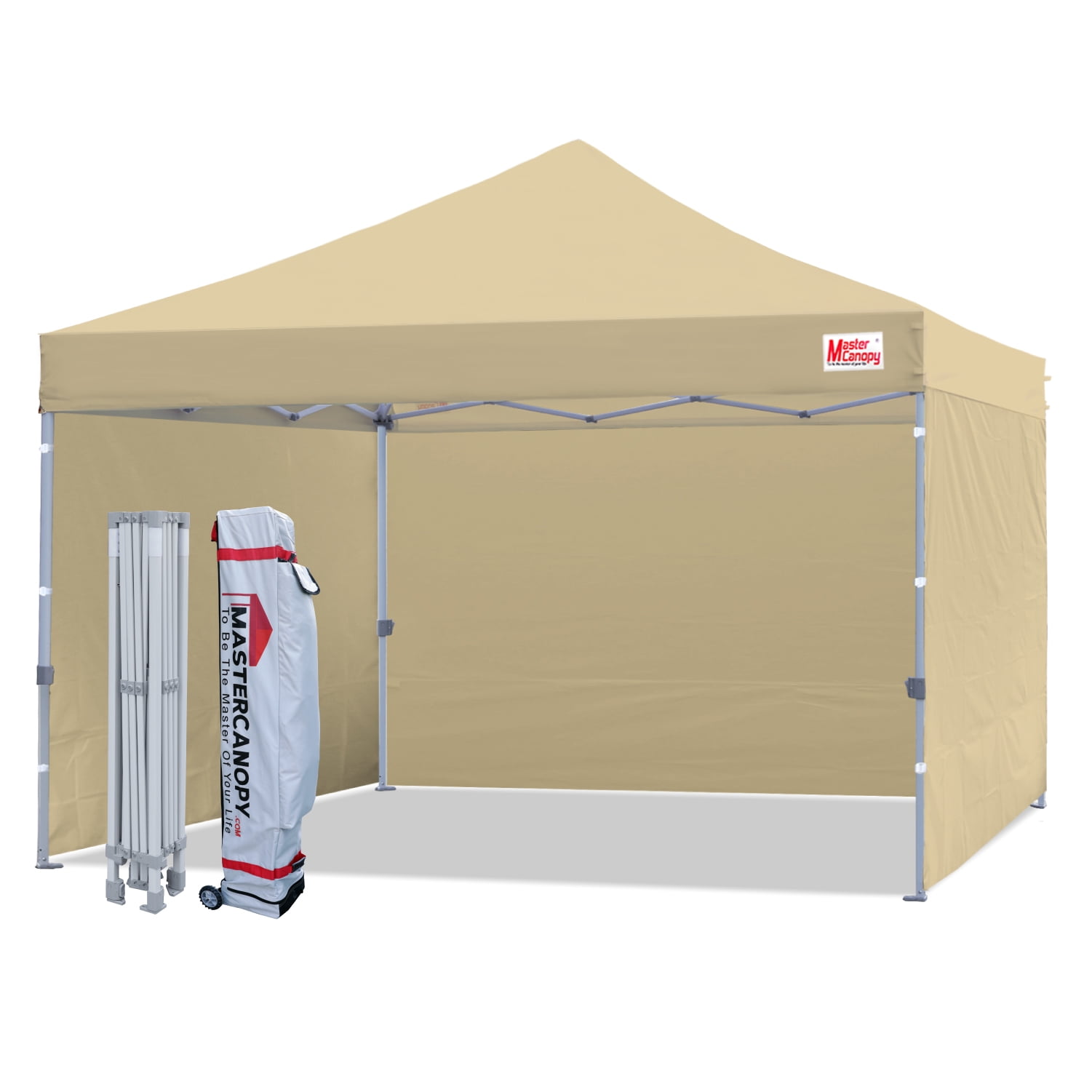 MASTERCANOPY 12' x 12' Heavy Duty Pop-up Canopy Tent Outdoor with 4 ...