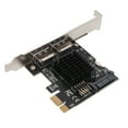 PCIE to Power ESATA Expansion Card 2 Port 6.0Gbps Support Hot Swap Plug and Play PCI Express ...