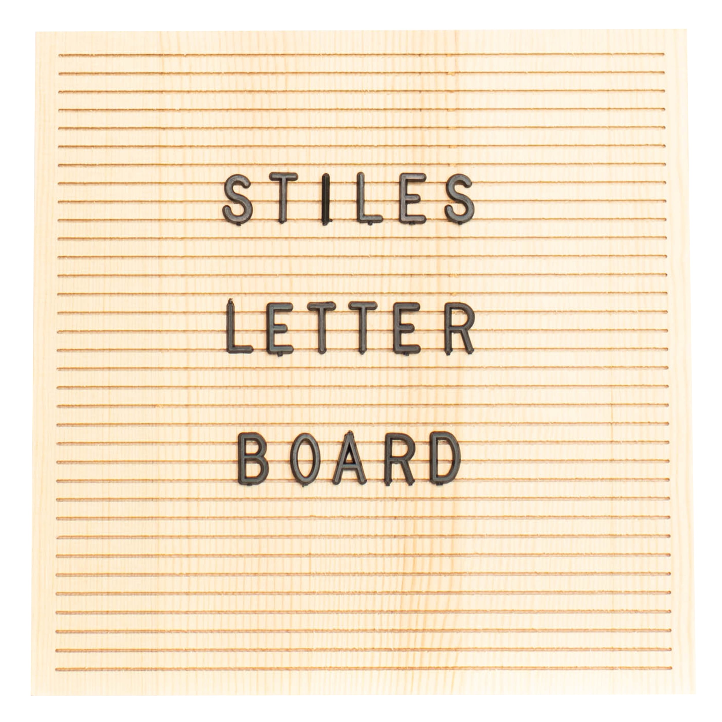 Stiles Wood Letter Board Set, Message Board with 340 Letters, Numbers ...
