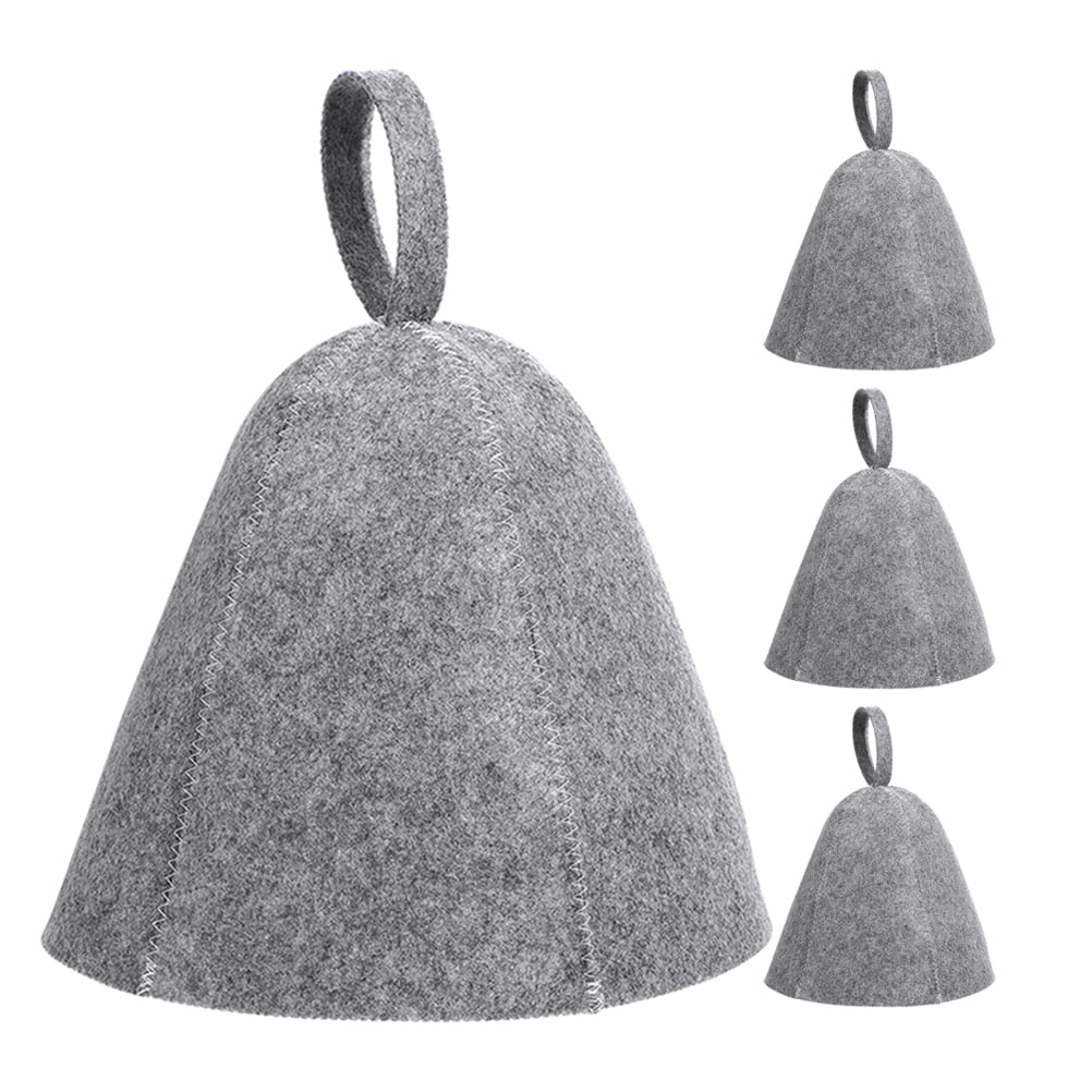 Click here for Miangastore Sauna Cap Felt Grey Water Absorption F... prices