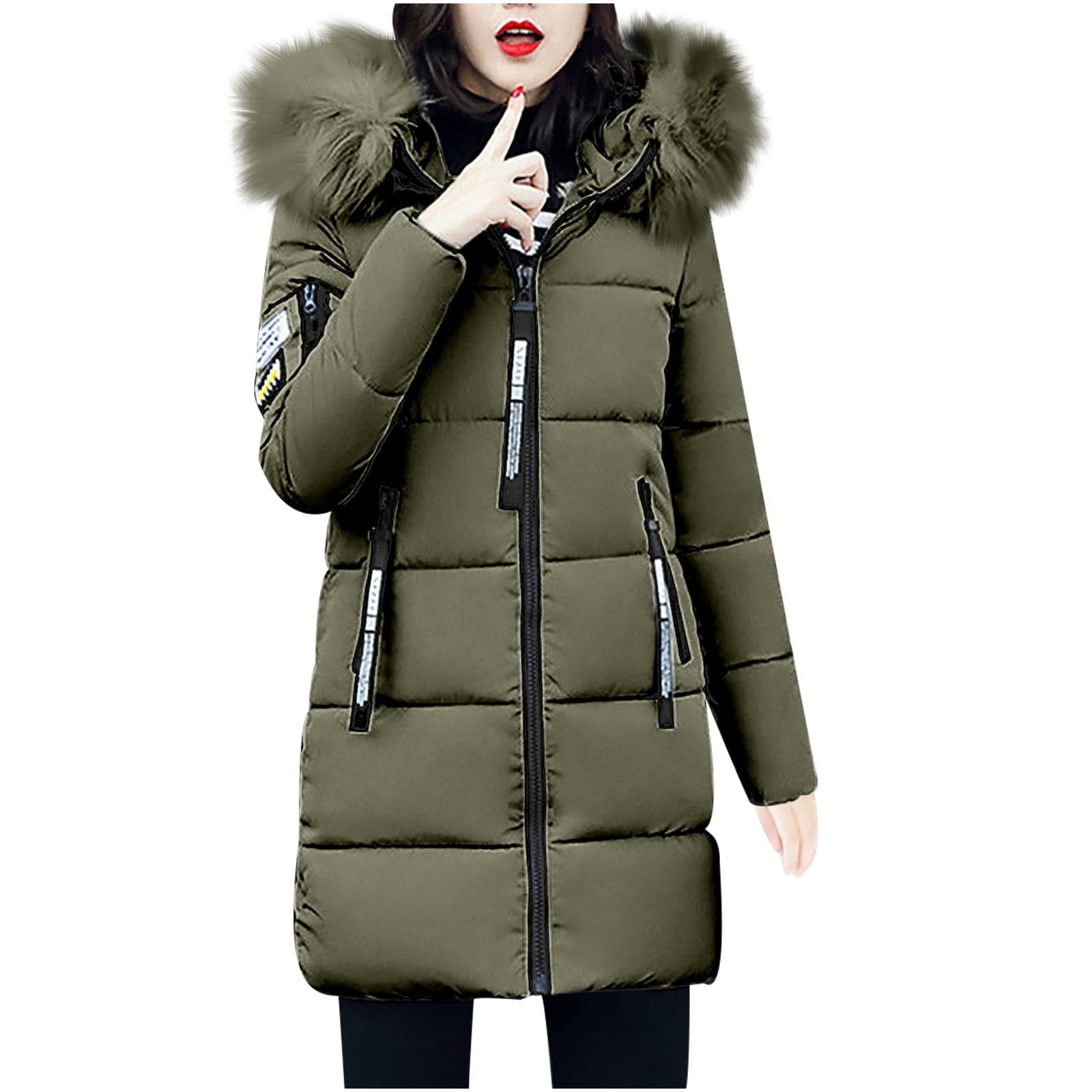 Click here for Unbranded Womens Winter Jacket Womens Winter Thick... prices