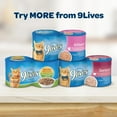 9Lives Meaty Paté with Real Beef Wet Cat Food, 5.5 Ounce Cans, 24 Count ...