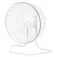 QIQUWOHUL Hamster Wheel 10 Inch Transparent Pet Running Wheel Large ...
