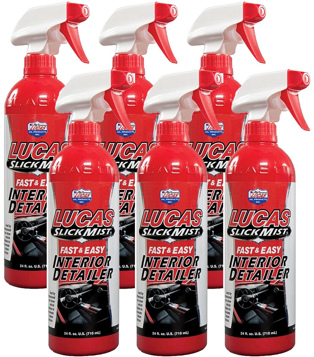 Interior Detailer Lucas Oil Slick Mist, 710 ml (paquete de 6) | Walmart ...
