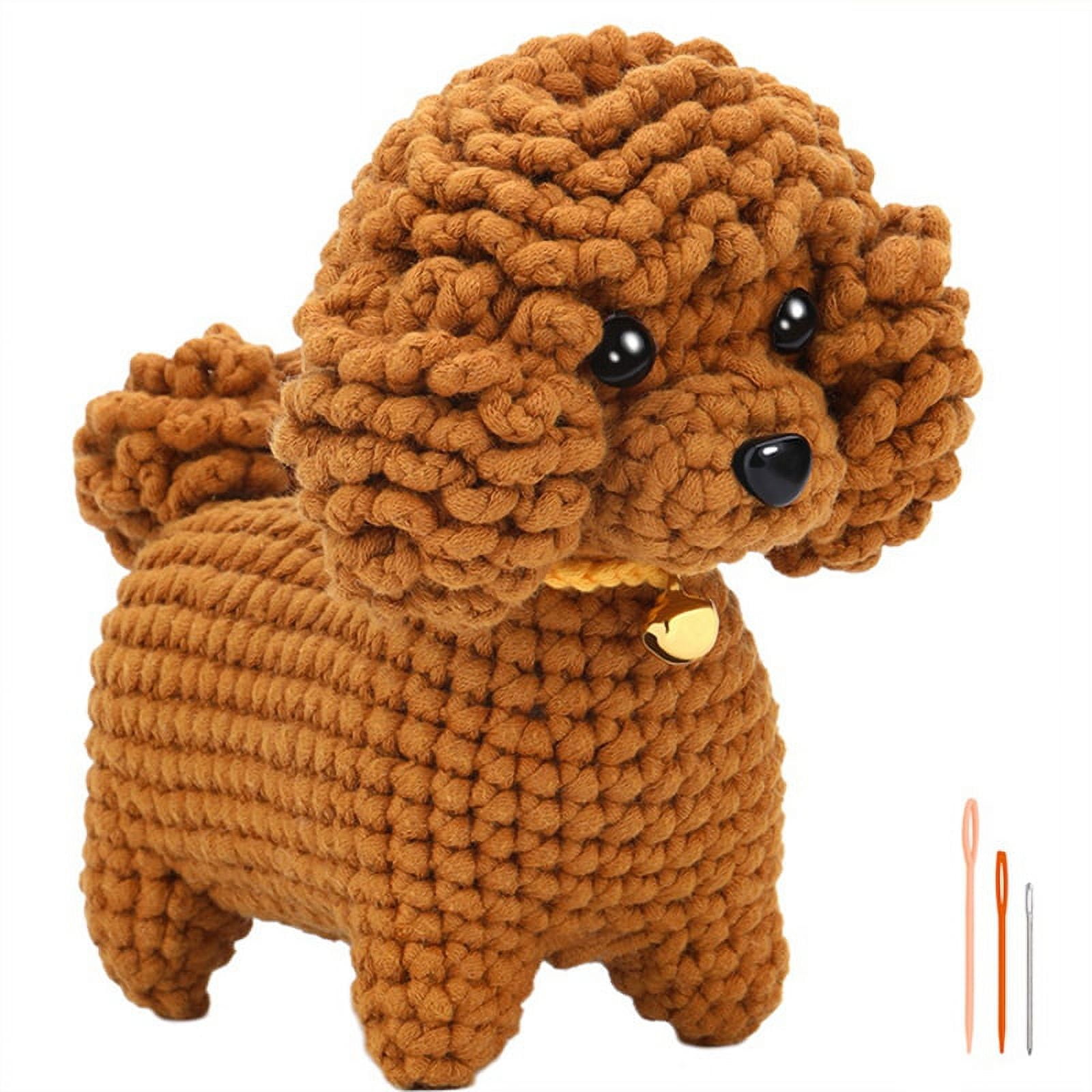 Click here for Unbranded Crochet Kit Diy Teddy Dog Crochet Kit Wi... prices