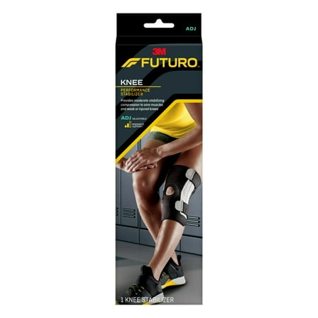 FUTURO Comfort Fit Knee Stabilizer, Adjustable HSA/FSA Eligible ...