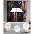 Anniversary Kitchen Curtains Set for Windows 3 Piece Cafe Curtains 24 ...