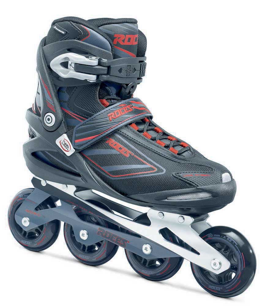 Roces Men's IZI Sporty Fitness Inline Skates Black-Charcoal. 400799 ...