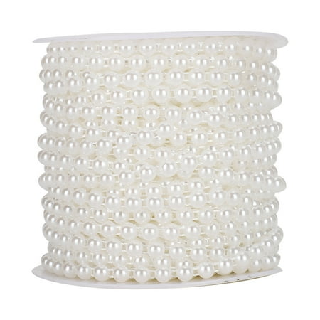 Faux Pearl Bead, Texture Pearl Bead String For DIY Decoration | Walmart ...