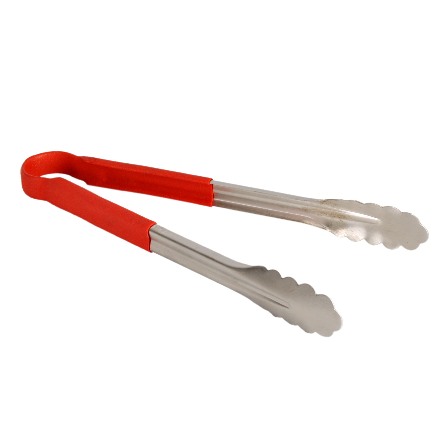Excellante 12" stainless steel tong, red (1 millimeter), comes in each ...