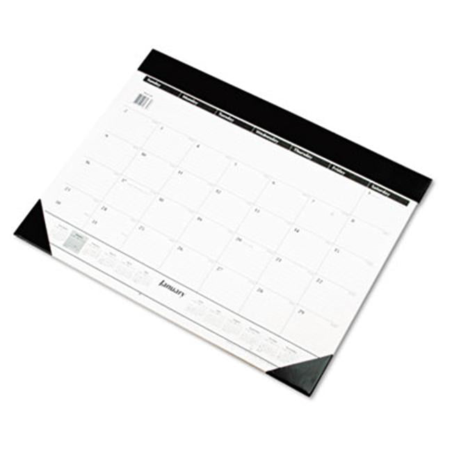 At-A-Glance SK2200 Refillable One-Color Monthly Desk Pad Calendar 22 x ...