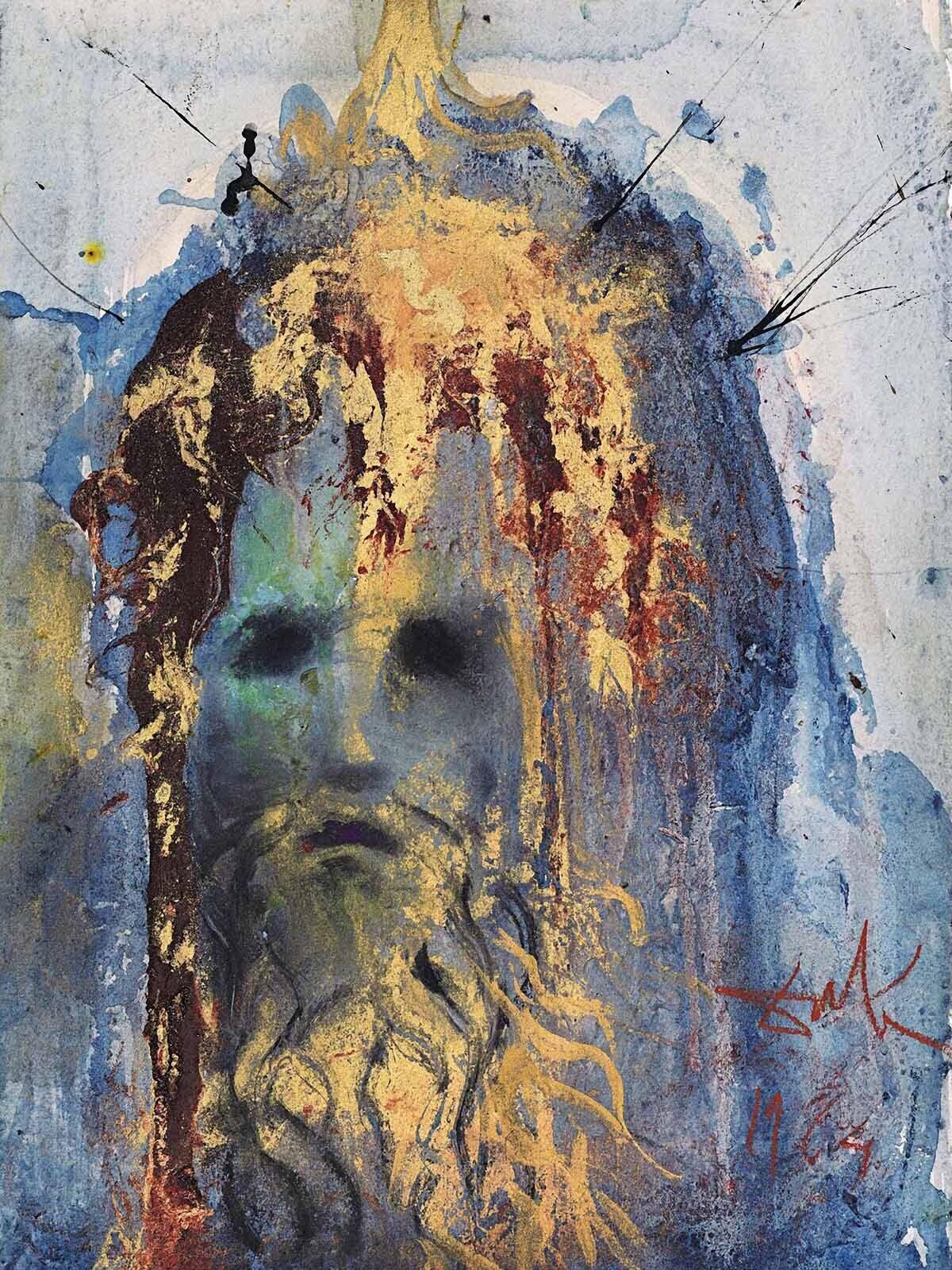 Salvador Dali 1964 Biblia Sacra Nabuchodonosor CANVAS OR PRINT WALL
