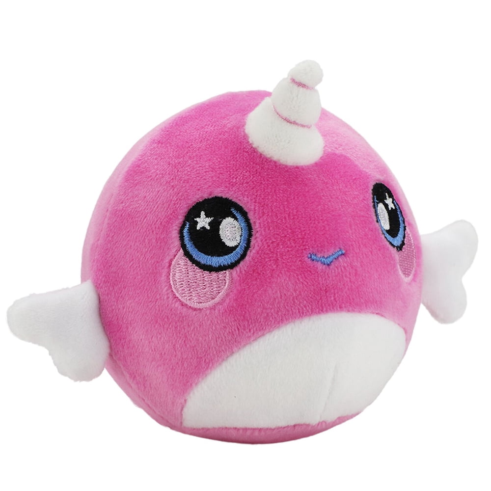 Squeezamals, Narcissa Narwhal - 3.5" Super-Squishy Foam Stuffed Animal ...