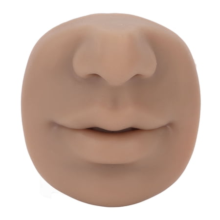 Silicone Piercing Model with Mouth Flexible Soft Imitation Nose Model ...