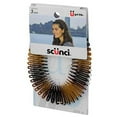 scunci Stretch Hair Combs, Tortoise, White, Black, 3 Colors, 2 Packs ...