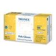 2000 Pcs Tronex Poly Food Prep Disposable Plastic Gloves for Food ...