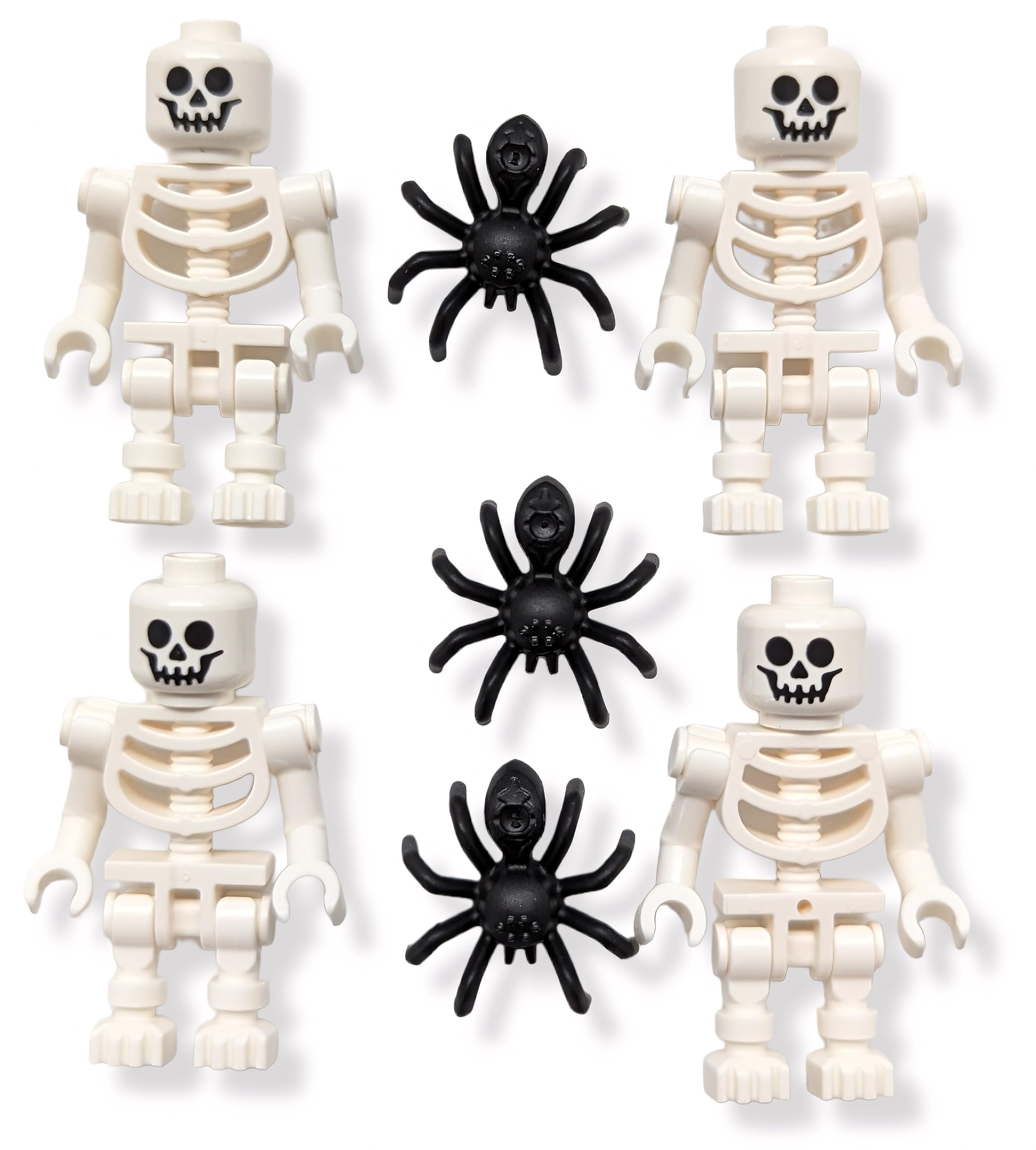 LEGO Accessories - Spooky Halloween Skeleton Minifigures (Pack of 4 ...