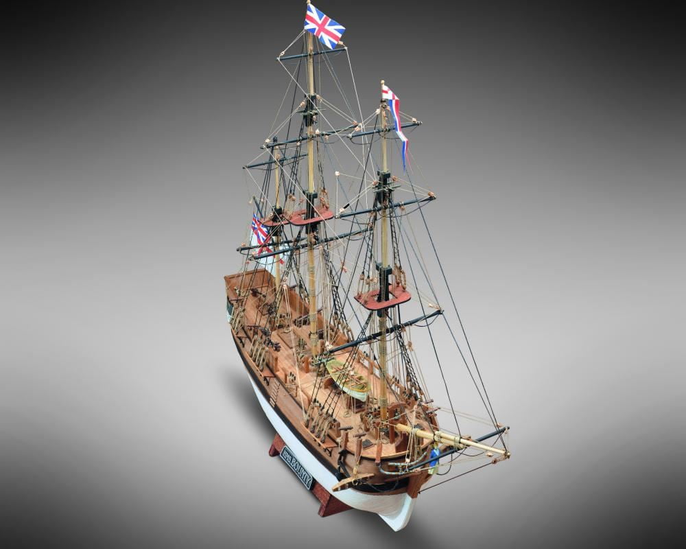 Mamoli HMS Bounty Ship Model Kit, 1/100 Scale - Walmart.com