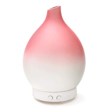 Porseme 100ml Rose Gold Essential Oil Diffuser 3D Glass Aromatherapy ...