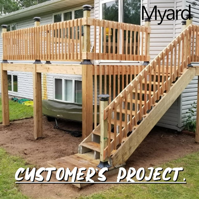 4x4 Deck Rails And Supports