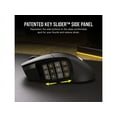Corsair SCIMITAR ELITE Wireless MMO Gaming Mouse, 16 Programmable ...
