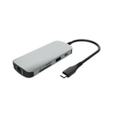 onn. 8-in-1 USB-C Adapter, USB 3.0 and 4K HDMI Compatible - Walmart.com